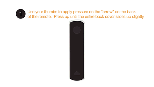Fire TV Remote won't work. No buttons work and can't open to check ...
