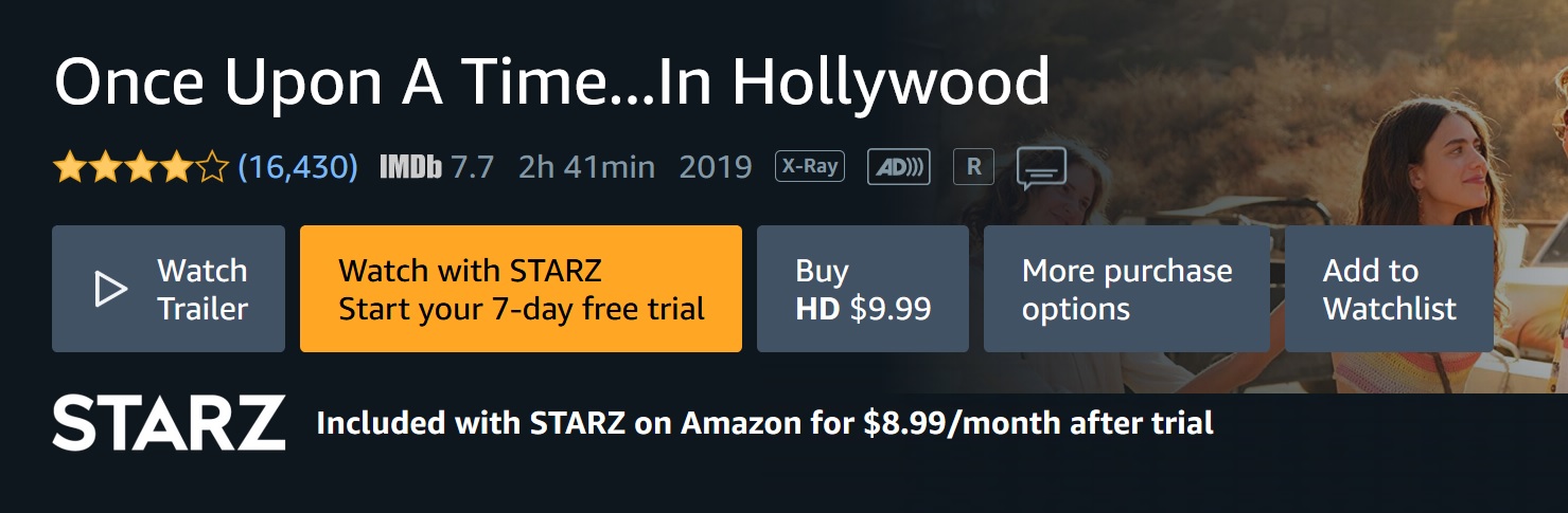 How much to add starz