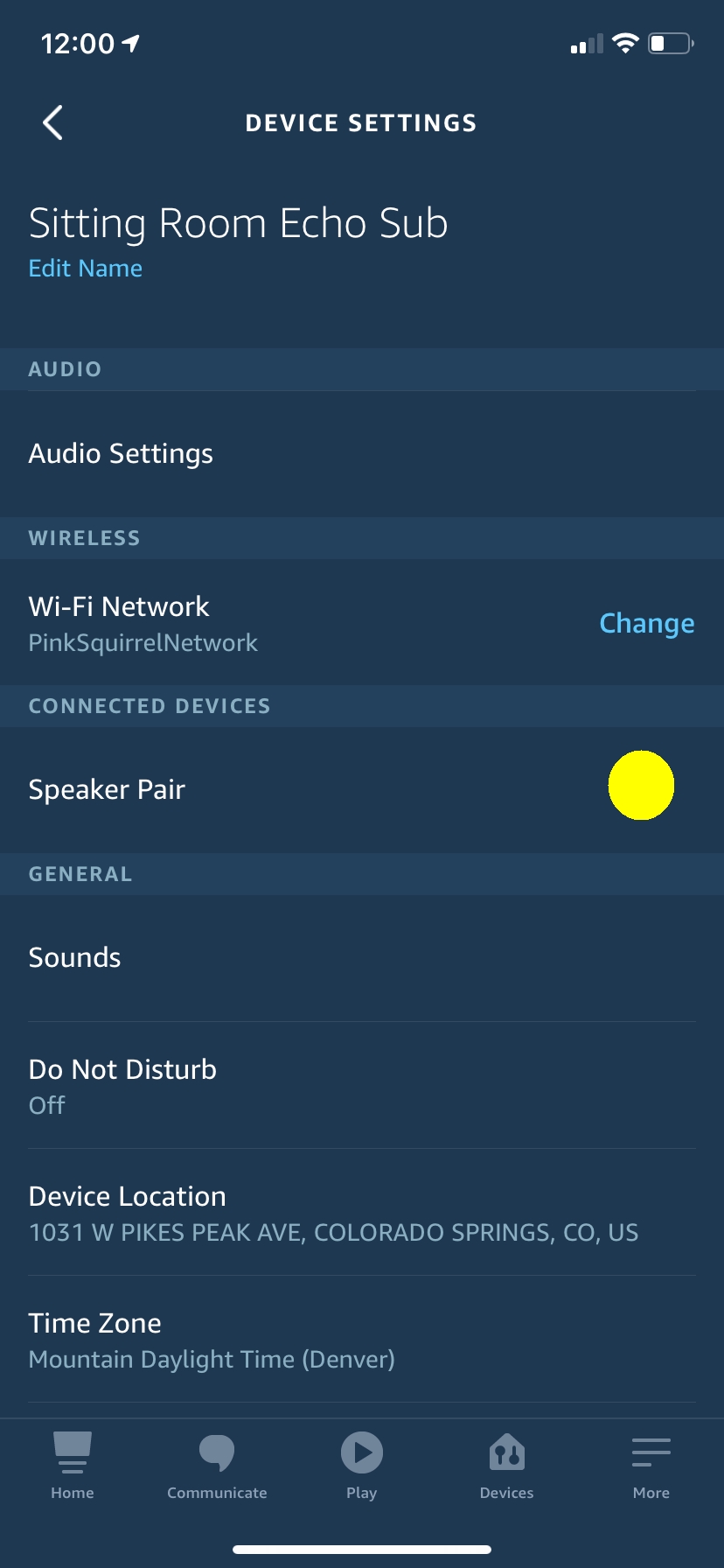 Echo sub needs attention! What does that mean? How do you update ...