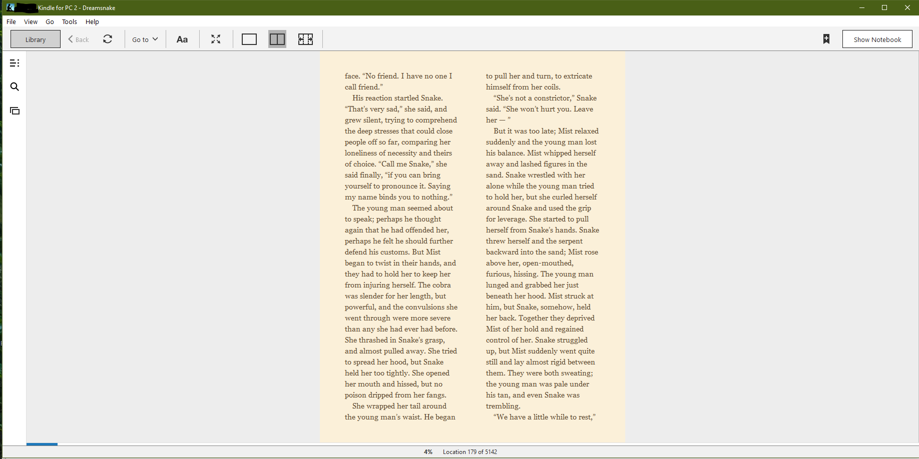 Show two pages at once