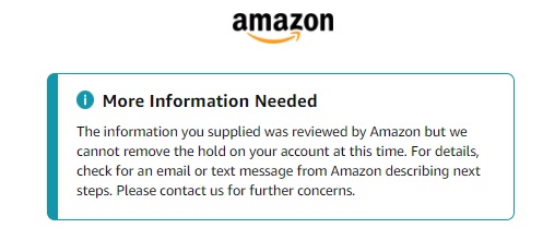 Amazon keep banning my account after submitting billing statement!!