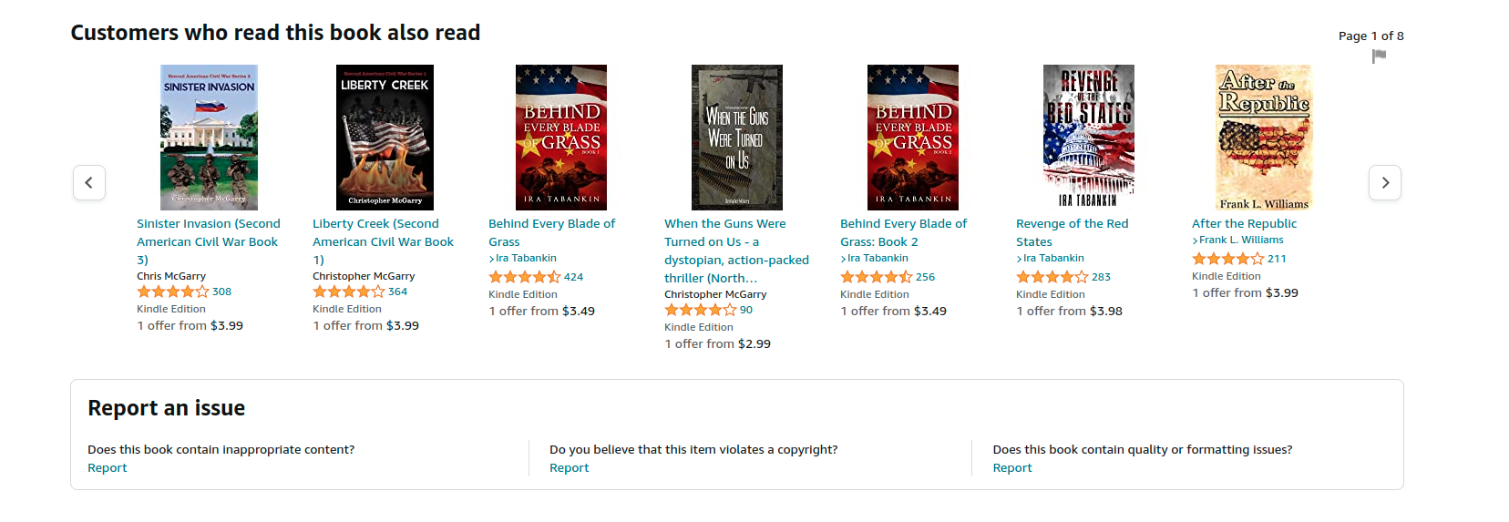 Who do you report an example of two different books by the same author ...