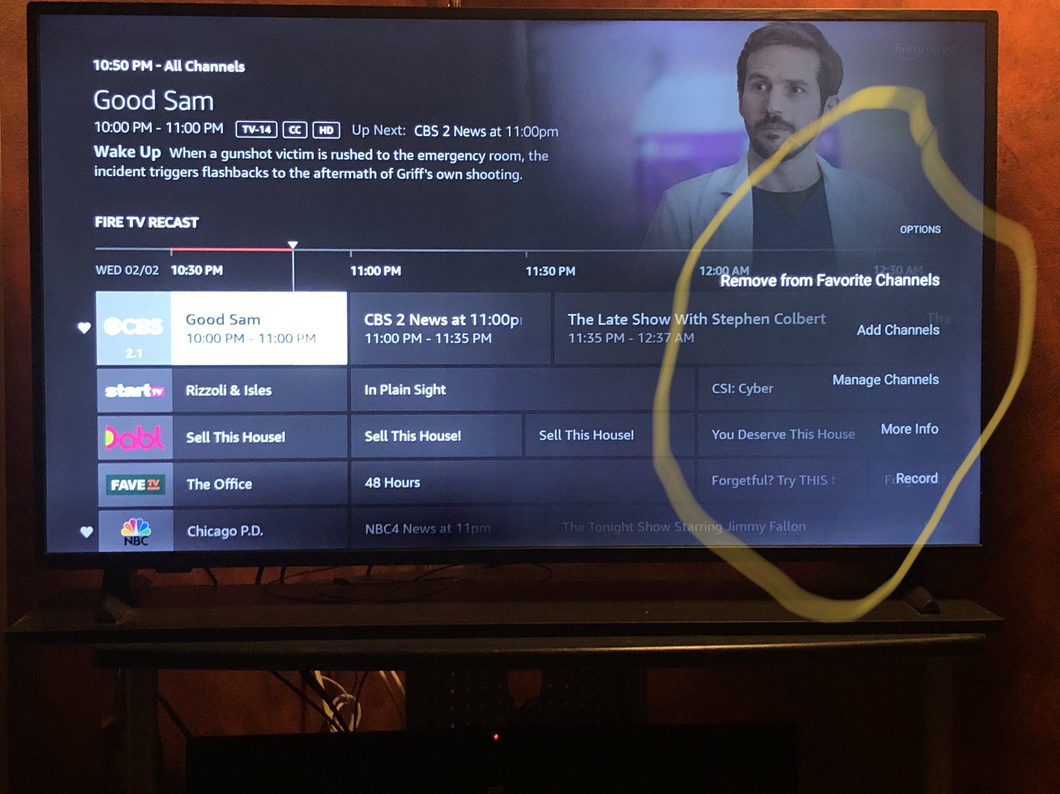Filter Channels/Show All Channels option Not Available