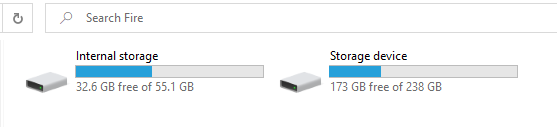 Accessing Fire HD 10 micro SD card from PC via USB