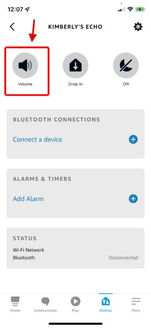 Reminder volume is too loud