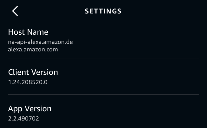 Why Alexa app shows error in German language (all settings are set to ...