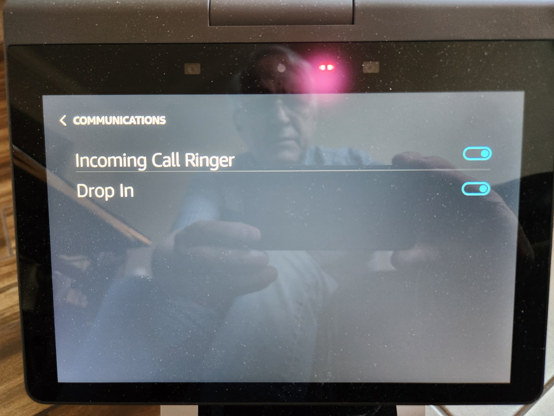 How do I enable Drop In on my Amazon Astro Robot?
