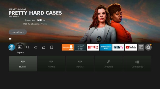 How do you use the HDMI-IN port on the Fire TV Cube 3rd Gen?