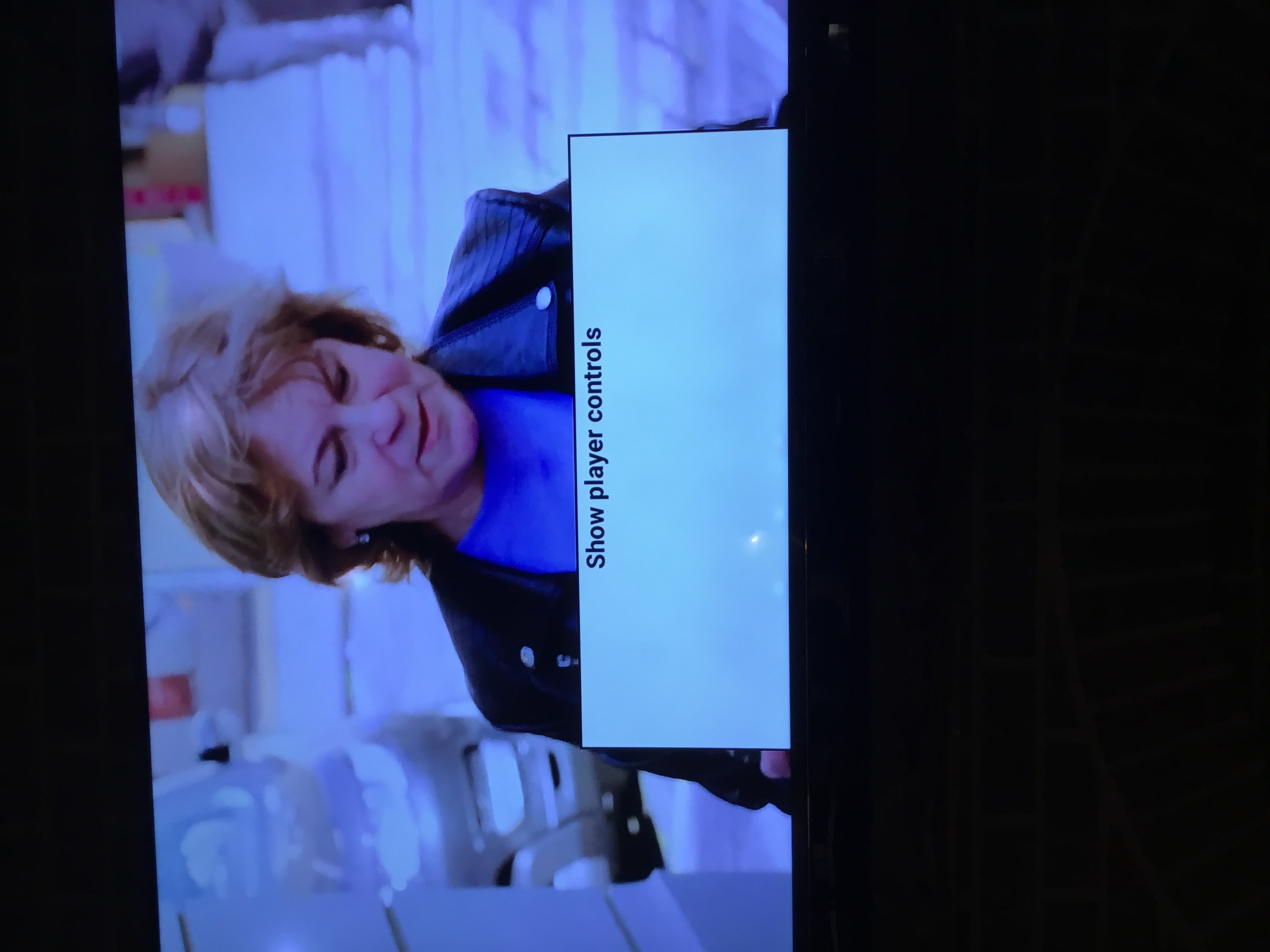 How do I get rid of the white box on the bottom of my screen?