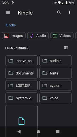 Kindle Keyboard Does Not Appear As Drive