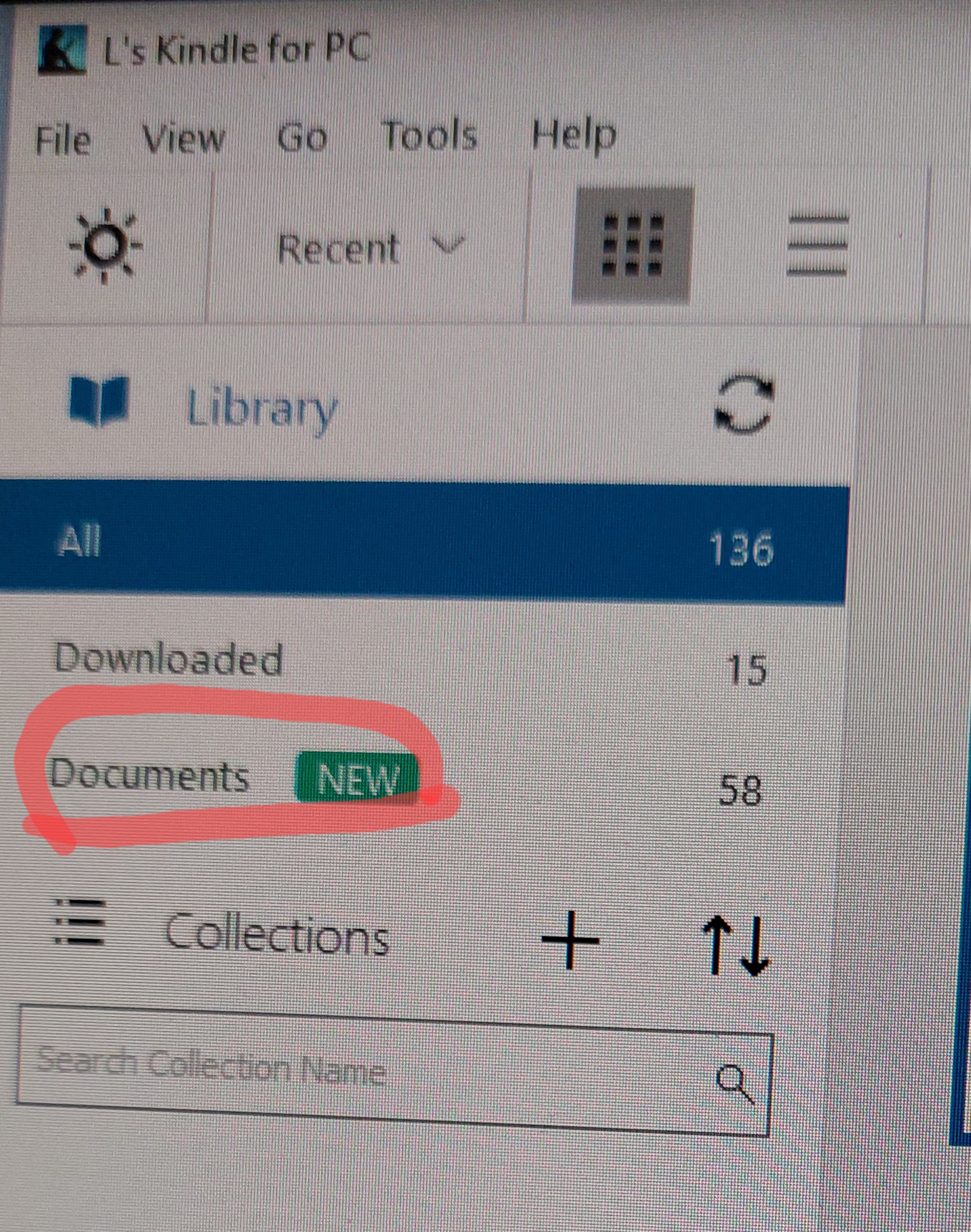 BUG: Why can't I see docs uploaded on the Kindle Cloud Reader?