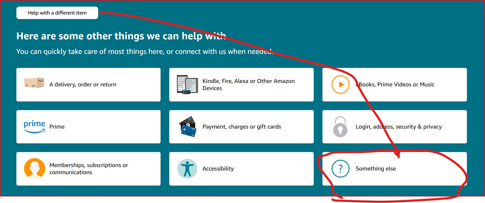 How does a Person with Communicative Disability Contact Amazon Support?