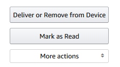 Permanently delete books off Kindle