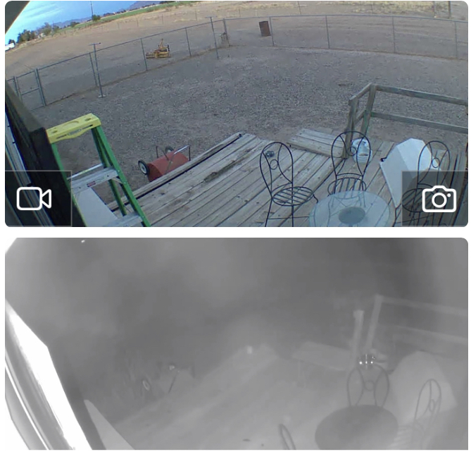 How to fix the very poor, blurry night vision on camera