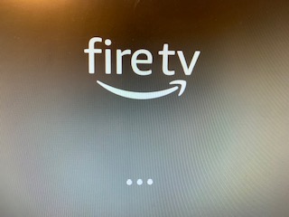 Fire TV Stick is only showing the Fire TV logo and the loading dots