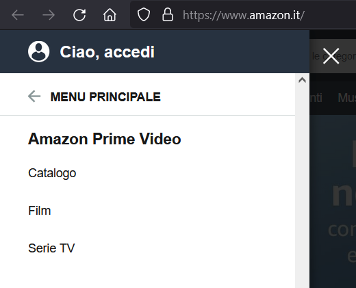 Is Amazon Prime available in Italy?