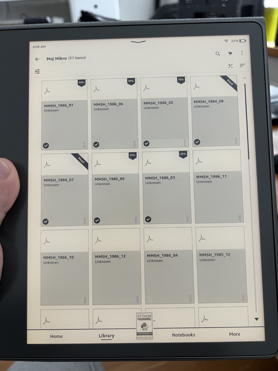 PDF files don’t show any thumbnail cover - how can I distinguish one ...