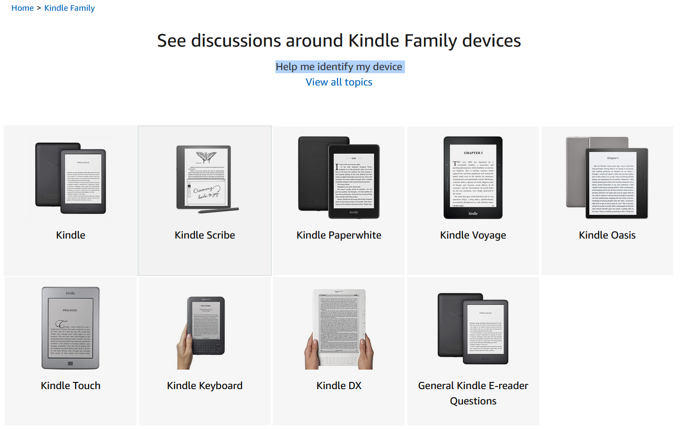 how to find out what generation my Kindle Paperwhite is
