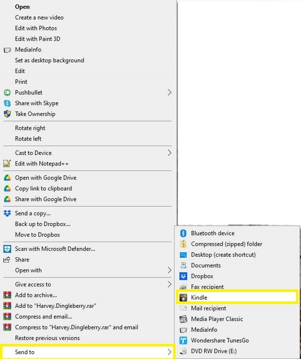 EPUB - Error: This File Type Is Not Supported