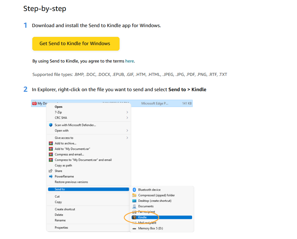 EPUB - Error: This File Type Is Not Supported