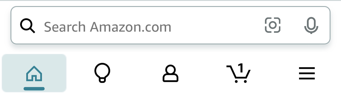 How can I move the search bar back to the top