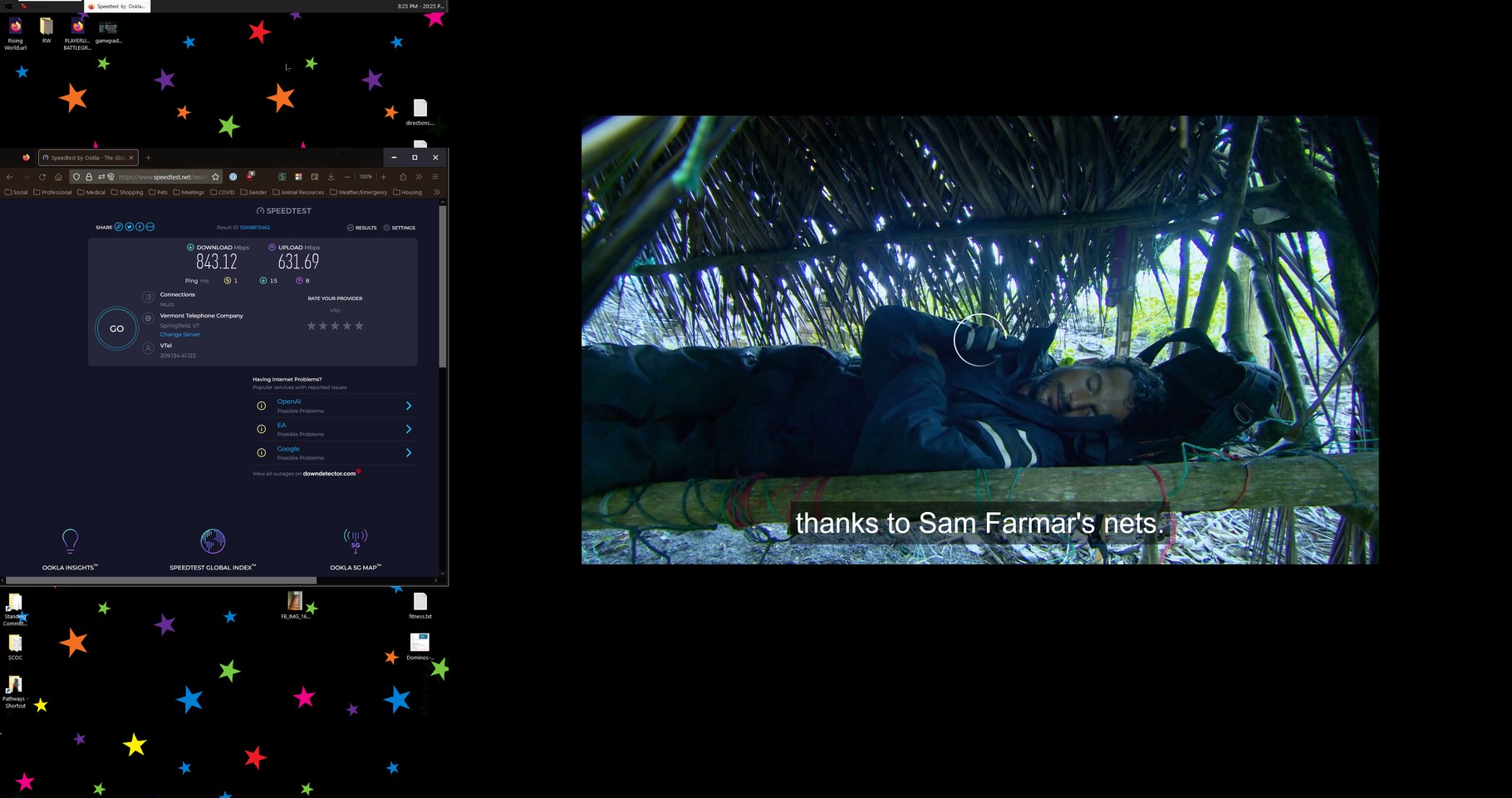Is Prime Video glitching for anyone else on gigabit fiber?