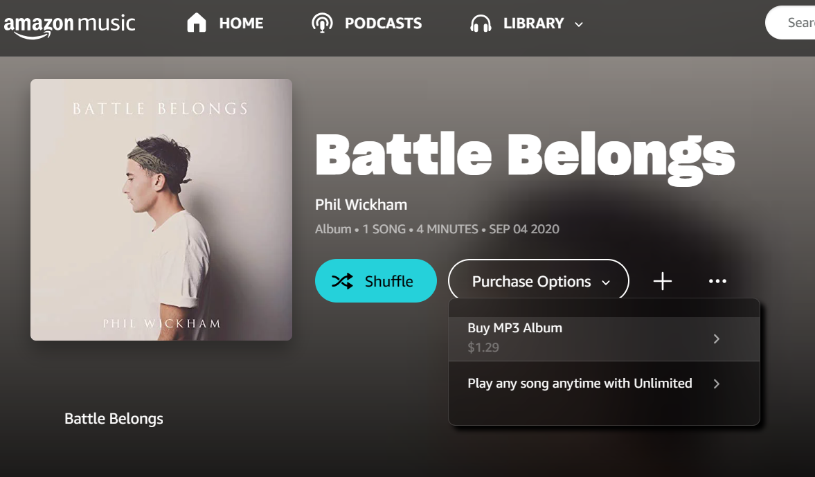 What happened to the ability to sample MP3 Music before Purchasing?