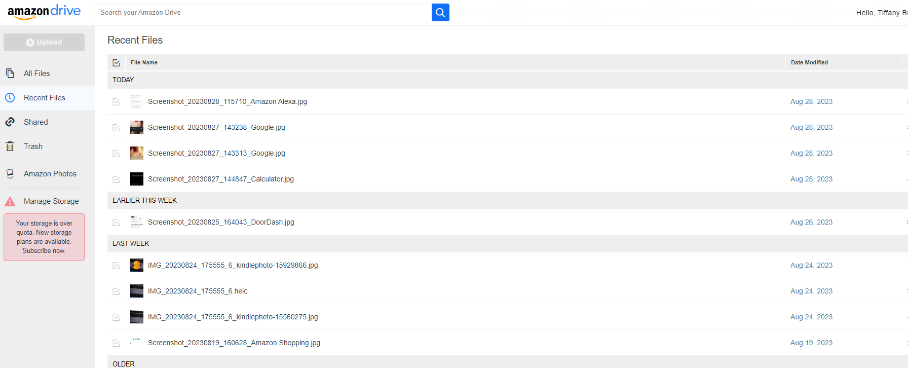 How to download all my Amazon Photos to external hard drive?