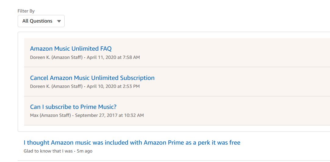 I thought Amazon Music was included with Amazon Prime as a perk it was free
