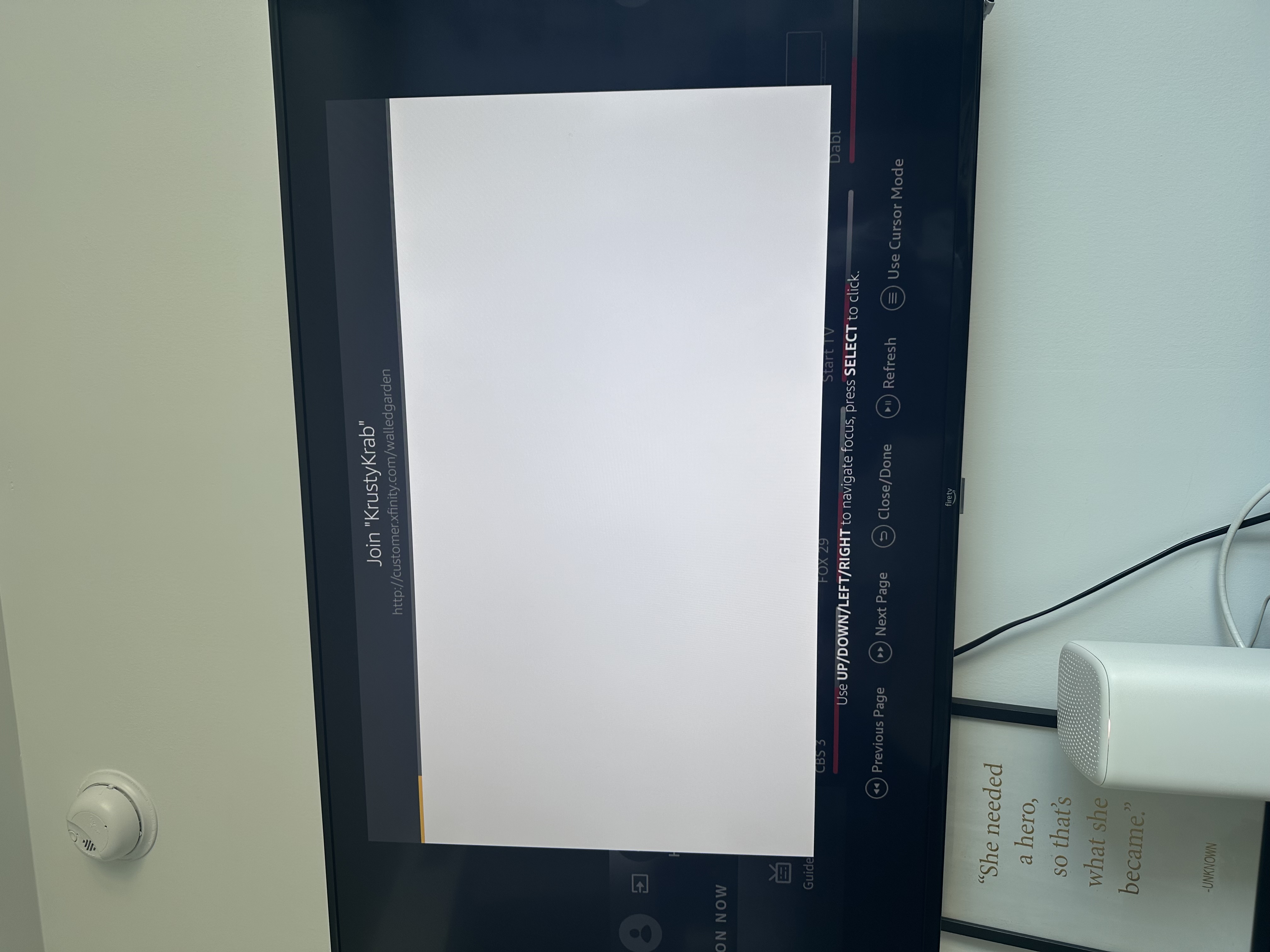 Won’t connect to internet