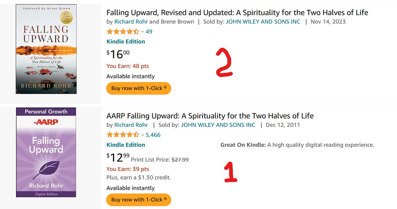 How do I update my Kindle books to the latest version?