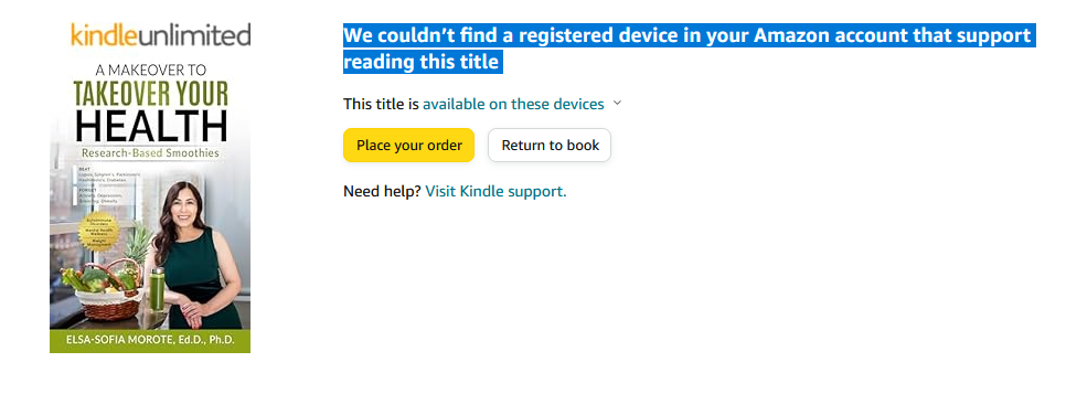 We couldn’t find a registered device in your Amazon account that ...