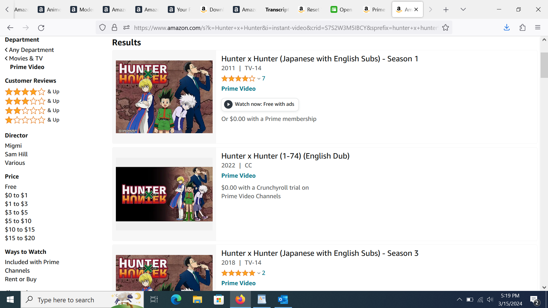 Anime I was watching switched from English to Japanese overnight