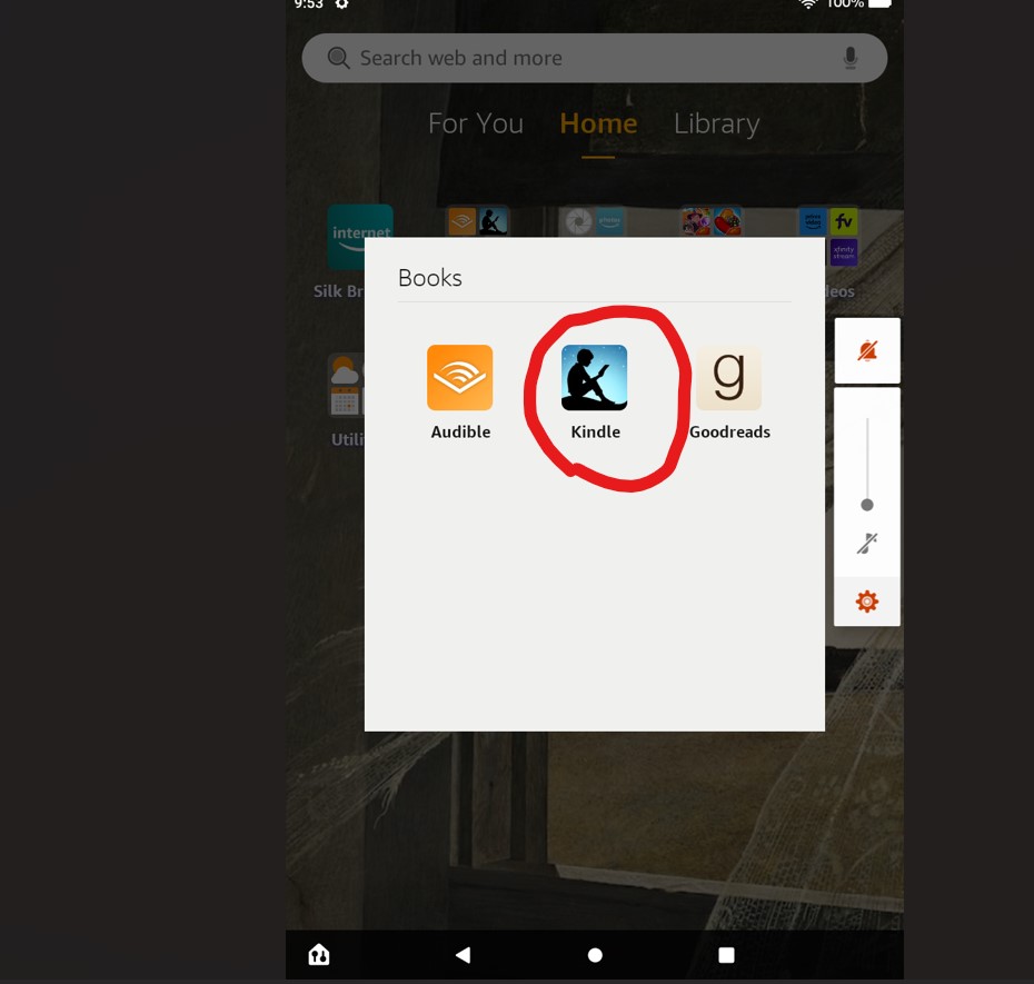 Library Tab missing from Home Page