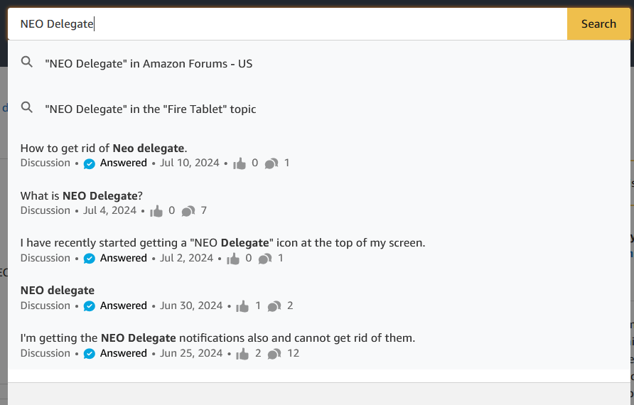 Deleting NEODelegate