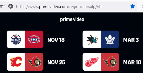 How to watch NHL on Prime?