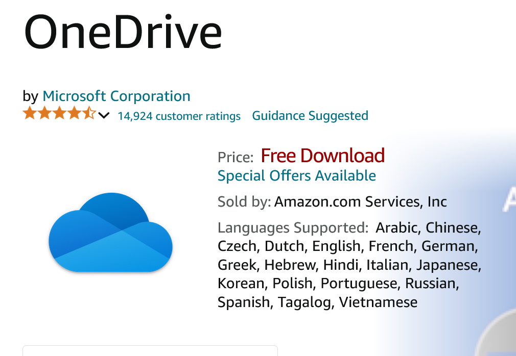 Is there a way to use OneDrive on my Kindle?