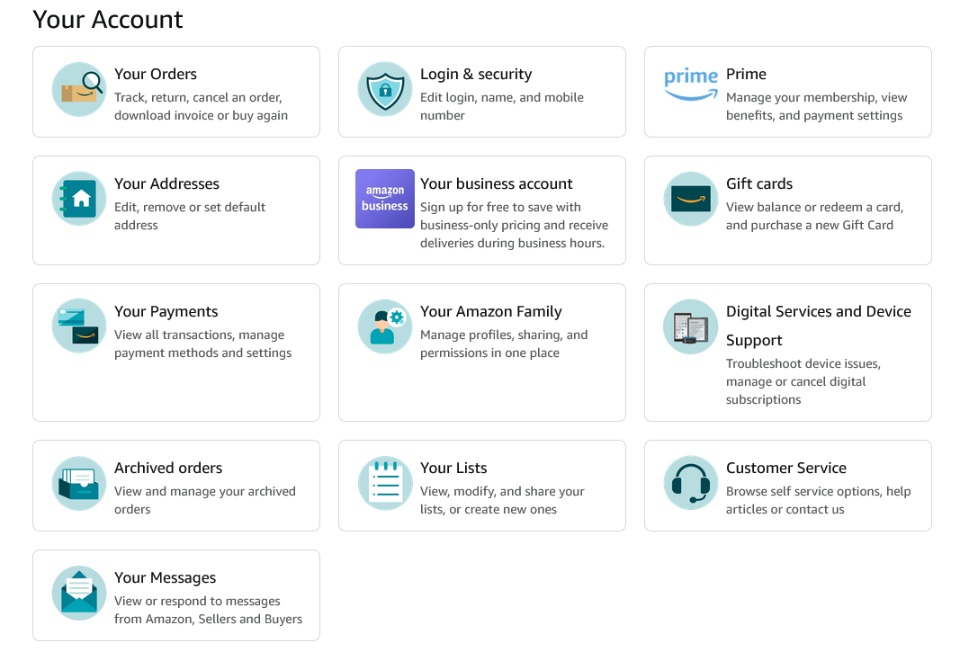 Account Balance