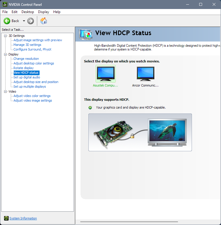 HDCP compliance