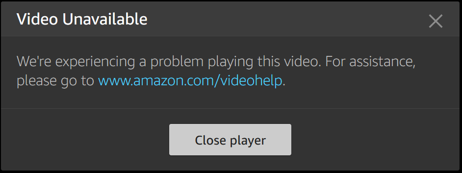 All videos seemingly unavailable?