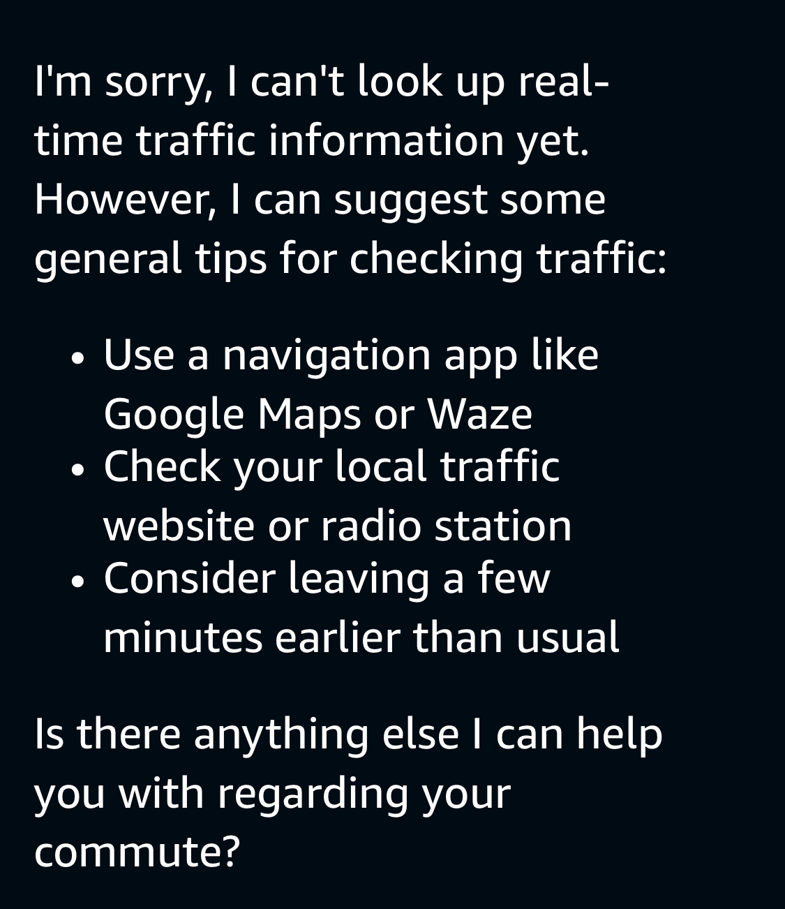 Traffic