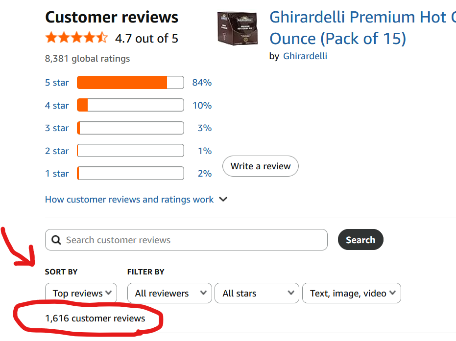 Why has Amazon removed the customer reviews filter???