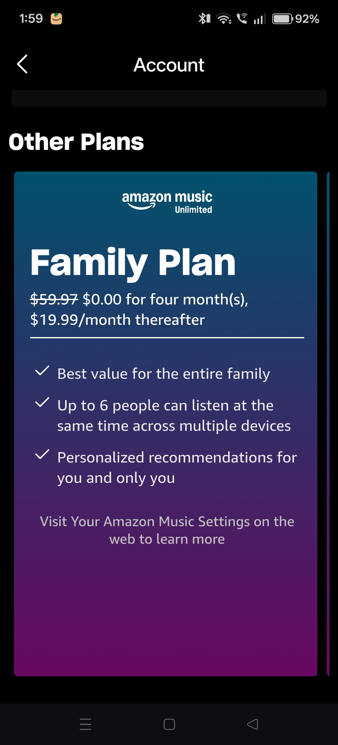 Is Amazon Music Unlimited no longer working, the page cannot be found ...