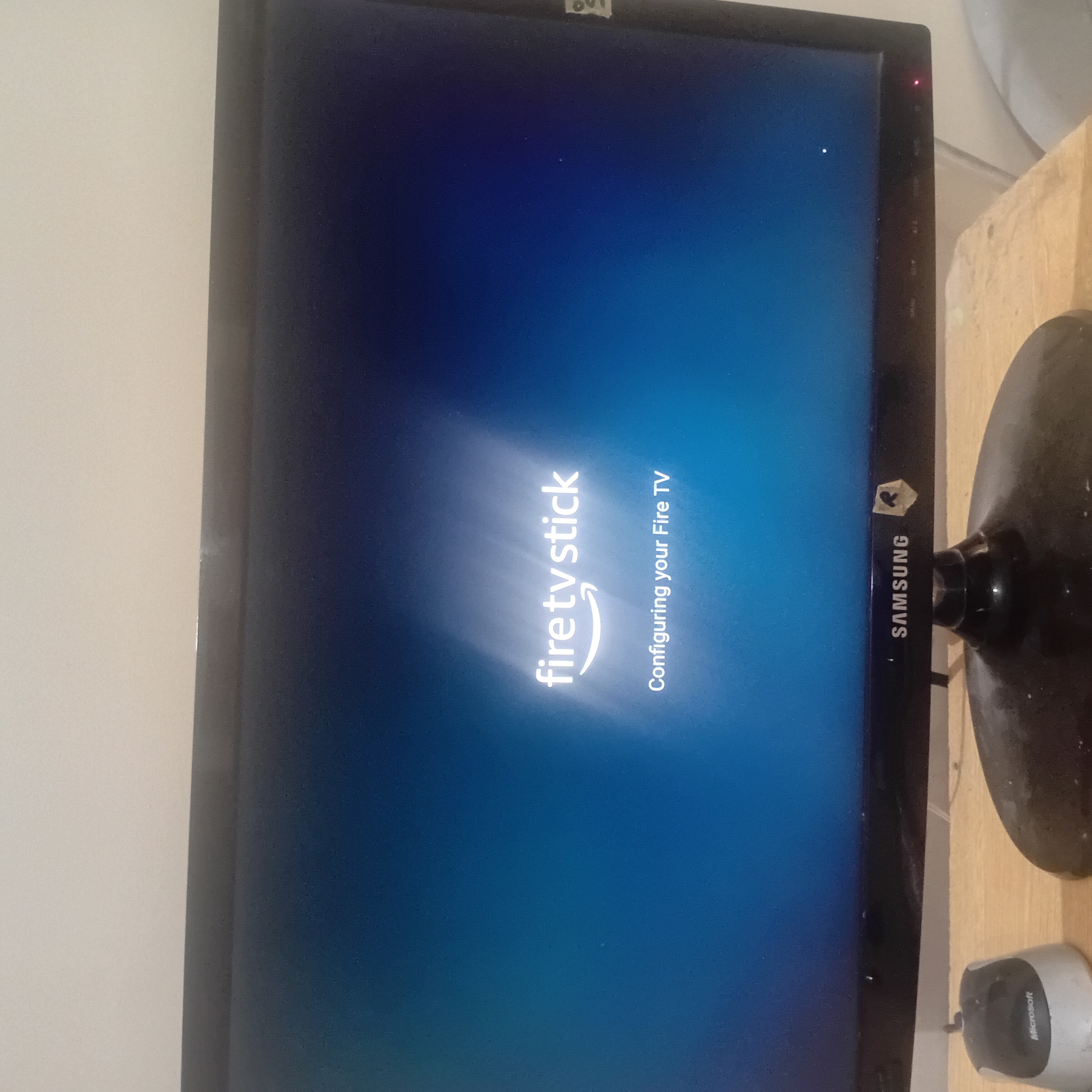 During setup my Fire TV Stick is stuck on the 3 dots