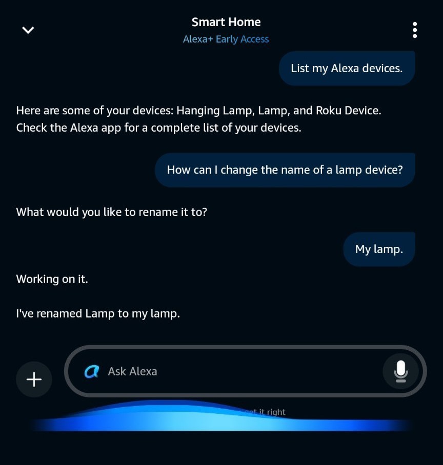 How to change the name of an Alexa device using the new version of ...