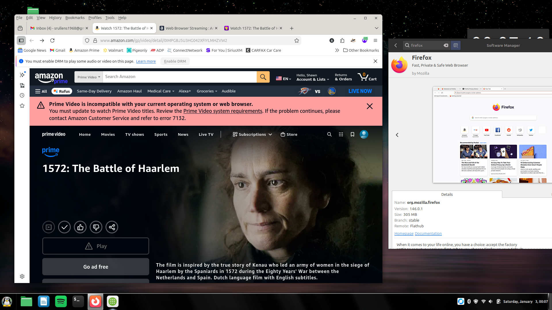 Why is web streaming not working???